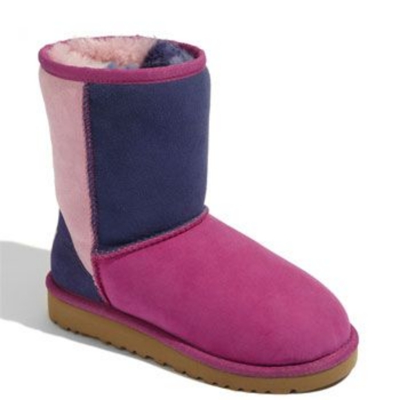 UGG | Shoes | Ugg Classic Short Patchwork Boots | Poshmark
